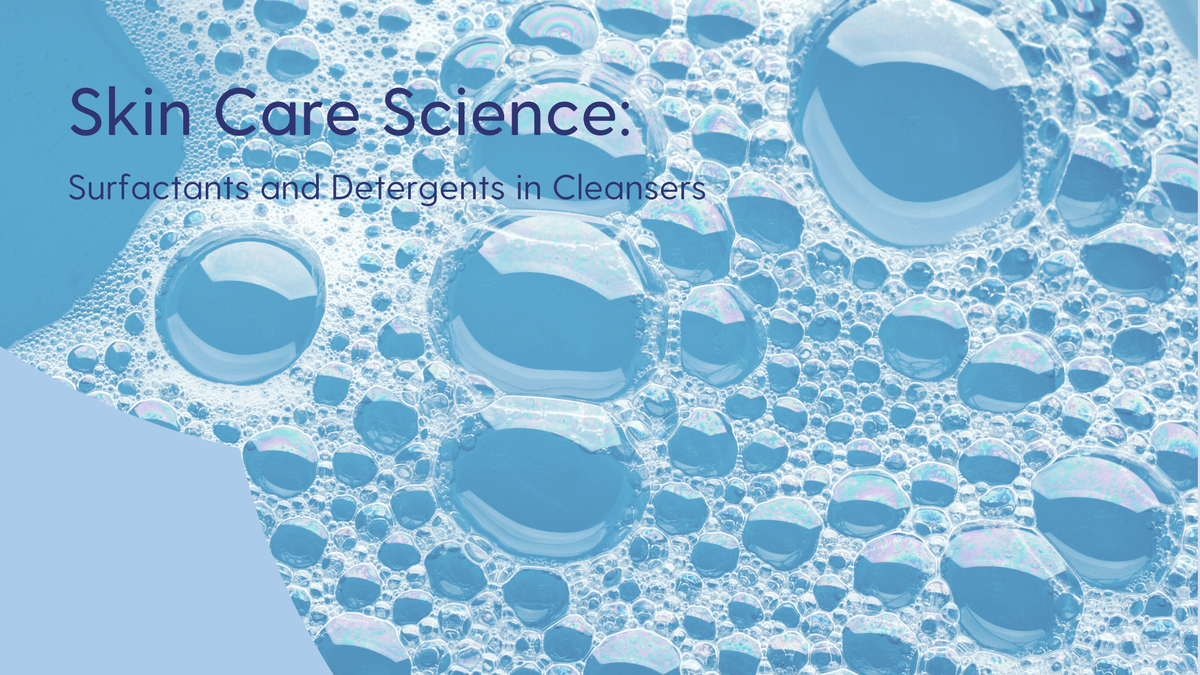 Surfactants, Detergents and Cleansing Agents in Cleansers