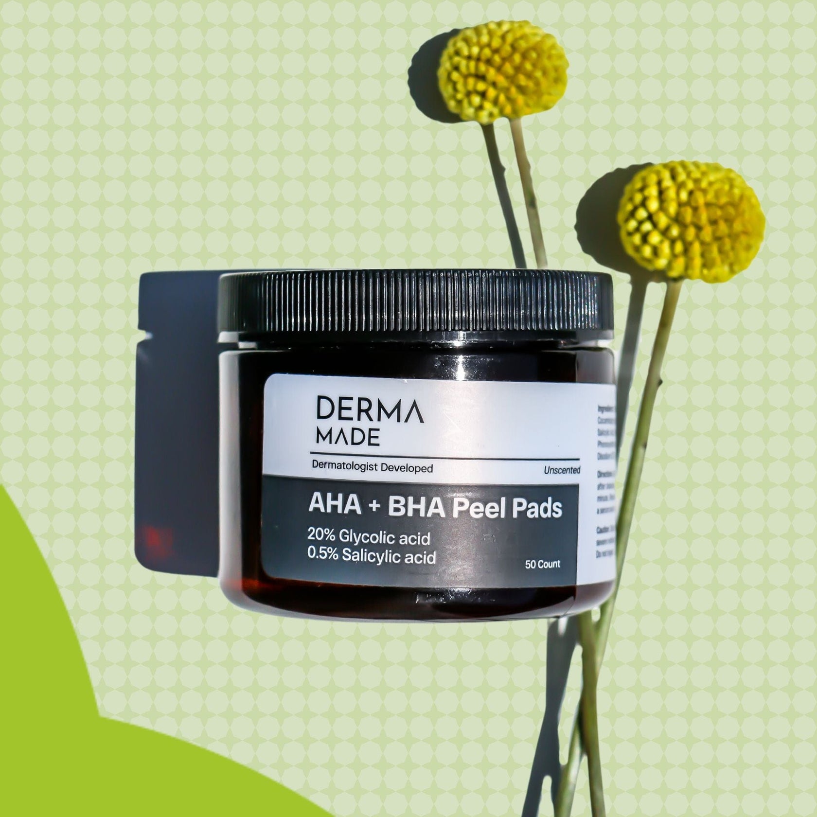 Derma Made AHA+BHA Peel Pads Shop at Skin Type Solutions