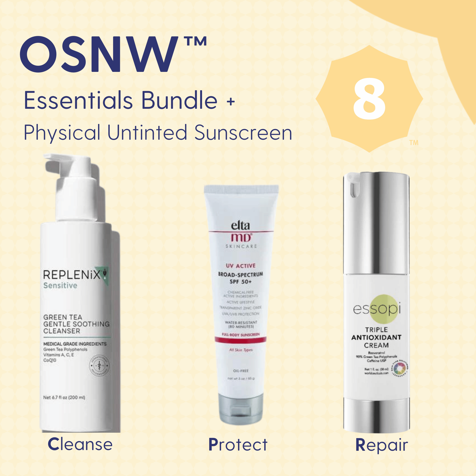 OSNW 8 Stinging - Essentials Bundle – Skin Type Solutions
