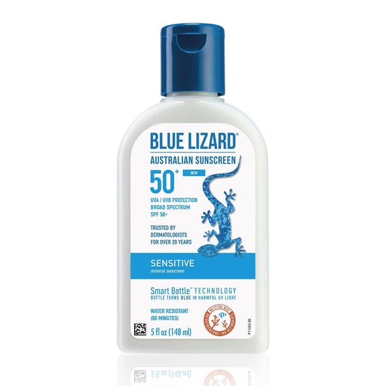 Blue Lizard Australian Sensitive Mineral Sunscreen SPF 50+ – Skin Type ...