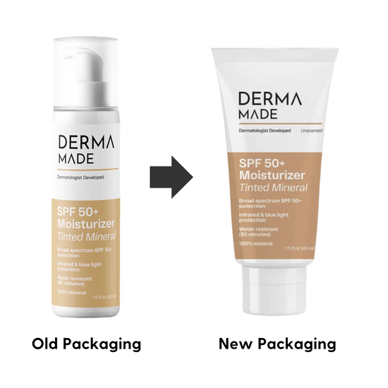 Derma Made SPF 50 Tinted Moisturizer – Skin Type Solutions
