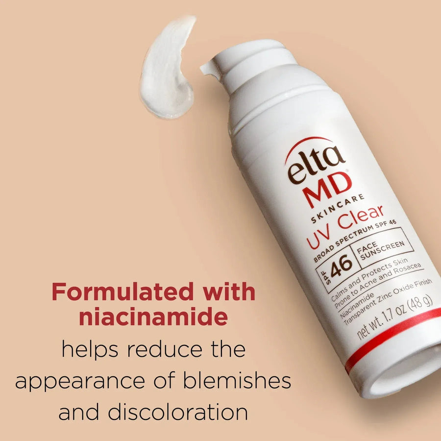 EltaMD Facial Sunscreen EltaMD UV Clear Broad-Spectrum SPF 46 Sunscreen ...