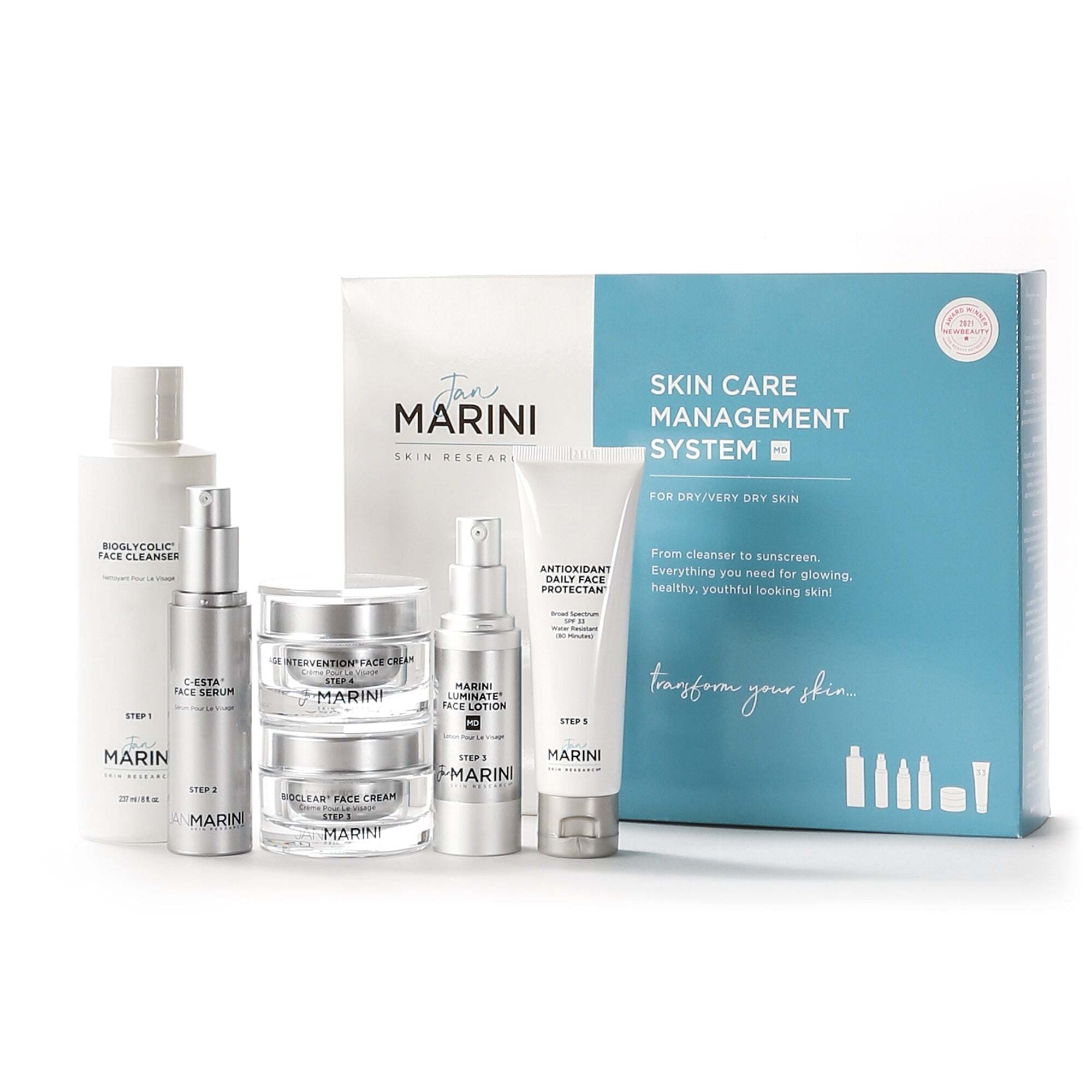 Jan Marini Skin Care Management System MD Dry Skin | SPF 33 – Skin Type ...