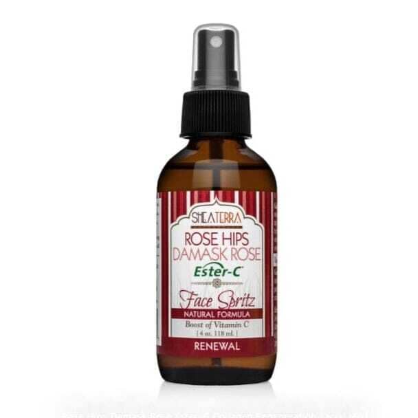 Shea Terra Rose Hips Damask Rose Ester-C Collagen Regeneration Facial ...